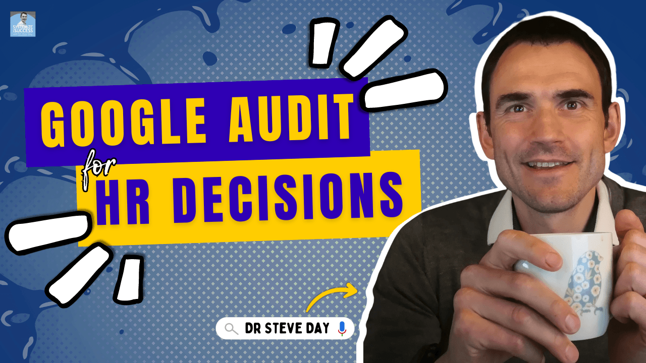 Make Informed HR Decisions Using Google's Audit Feature